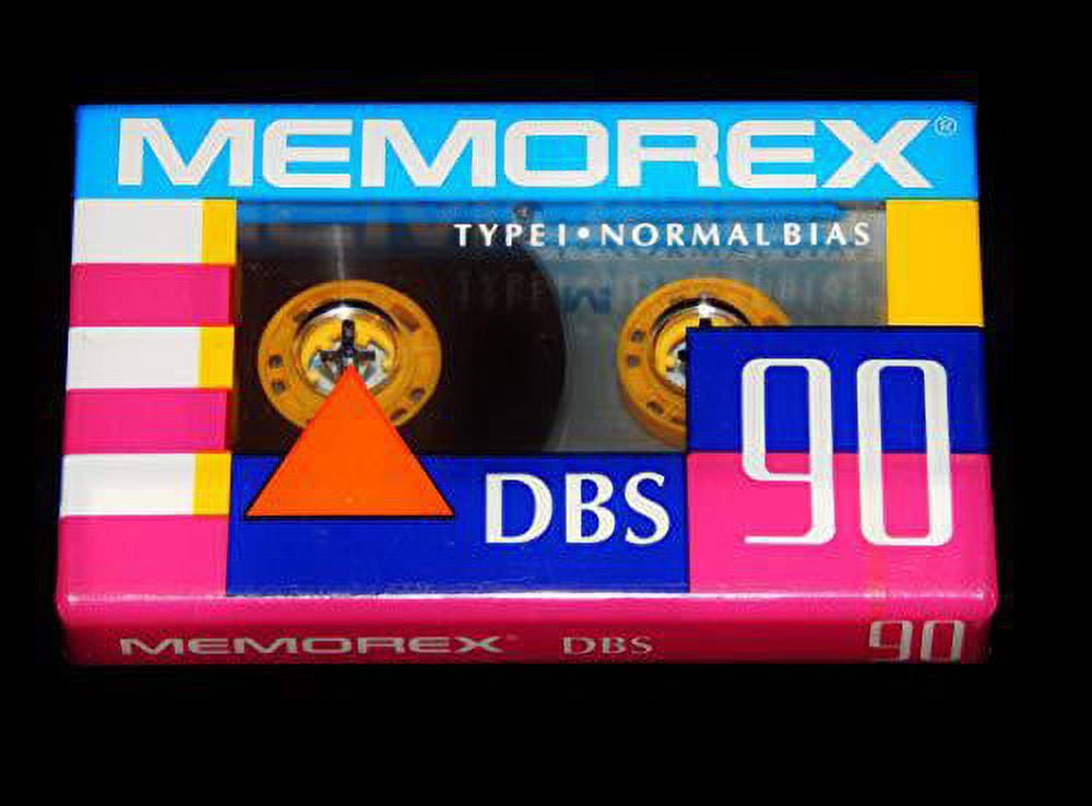 MEMOREX - 90 Audio Cassette Tapes DBS Normal Bias - Walmart.com