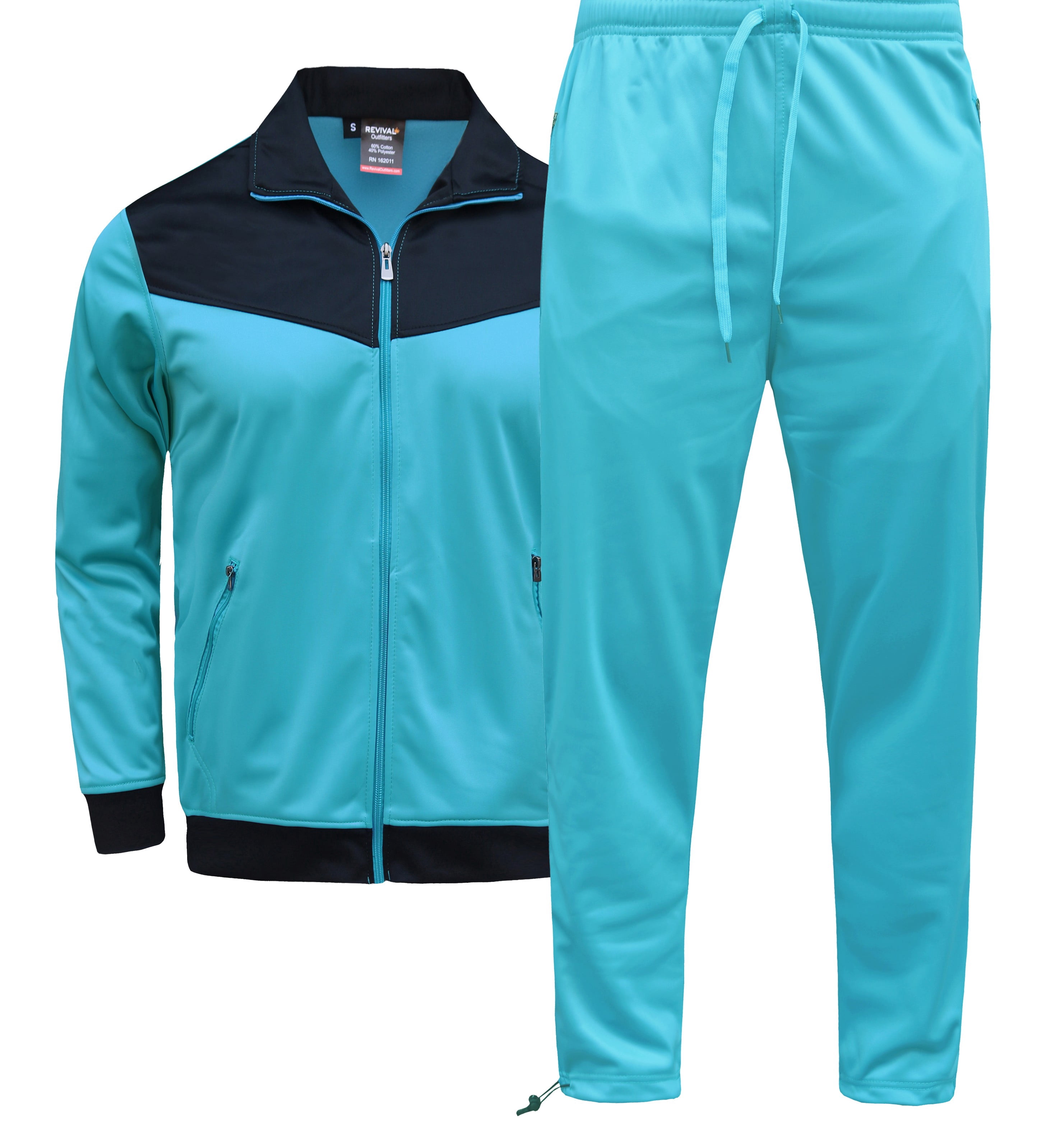 MEN CLASSIC ACTVEWEAR OPEN-BOTTOM TRACKSUITS W/DRAWSTRING'S SMALL UPTO ...