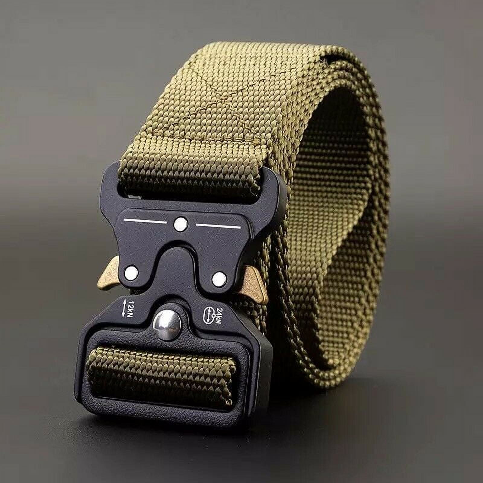 MEN Casual Military Tactical Army Adjustable Quick Release Belts Pants ...