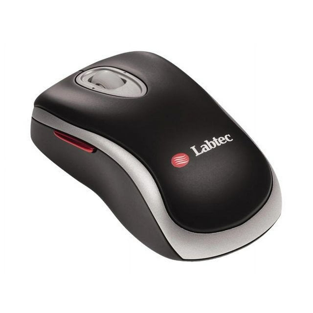 Labtec Wireless Optical Mouse 800 - Mouse - optical - 5 buttons - wireless - RF - USB / PS/2 ...