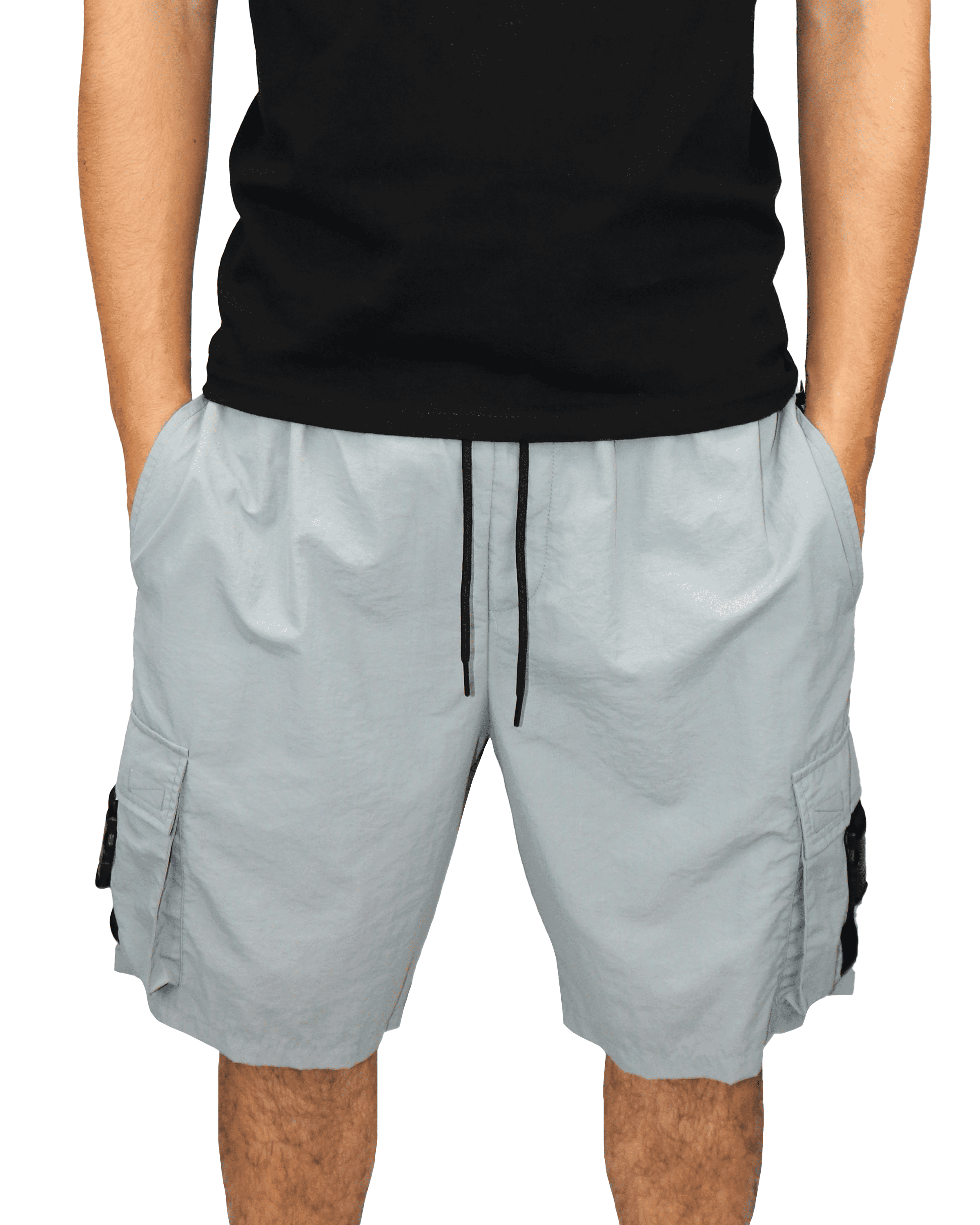 MEN'S CARGO SHORTS WITH SIDE BELLOW BUCKLED POCKETS - Walmart.com