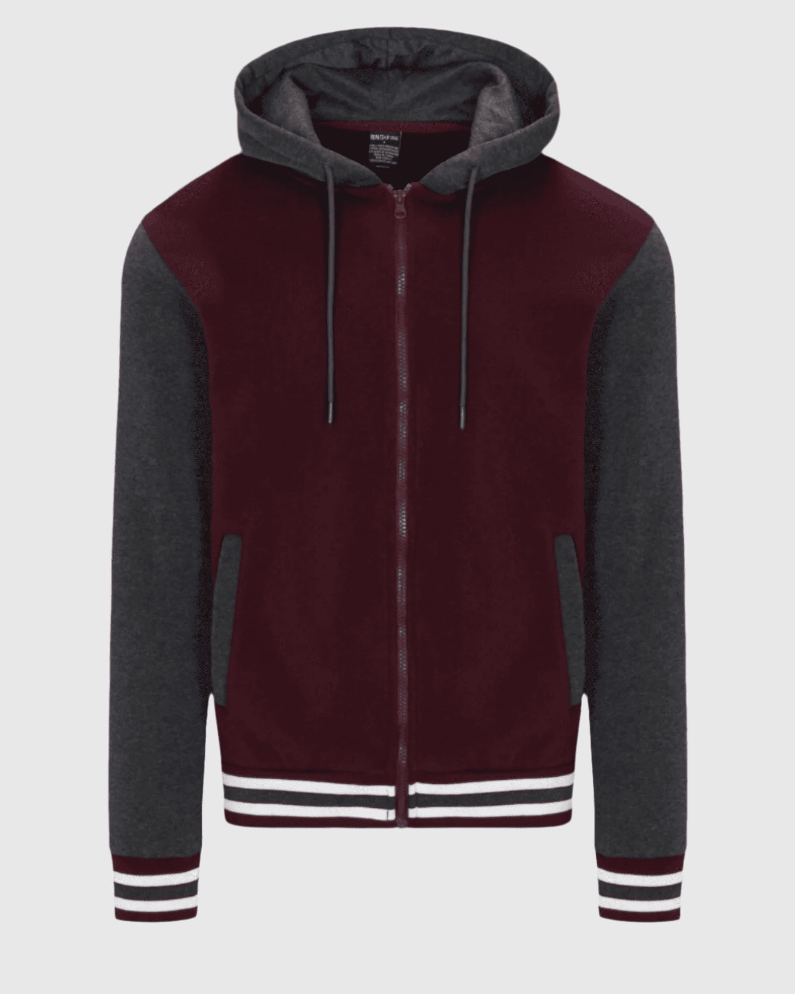MEN'S CHARLIE FLEECE VARSITY JACKET - Walmart.com