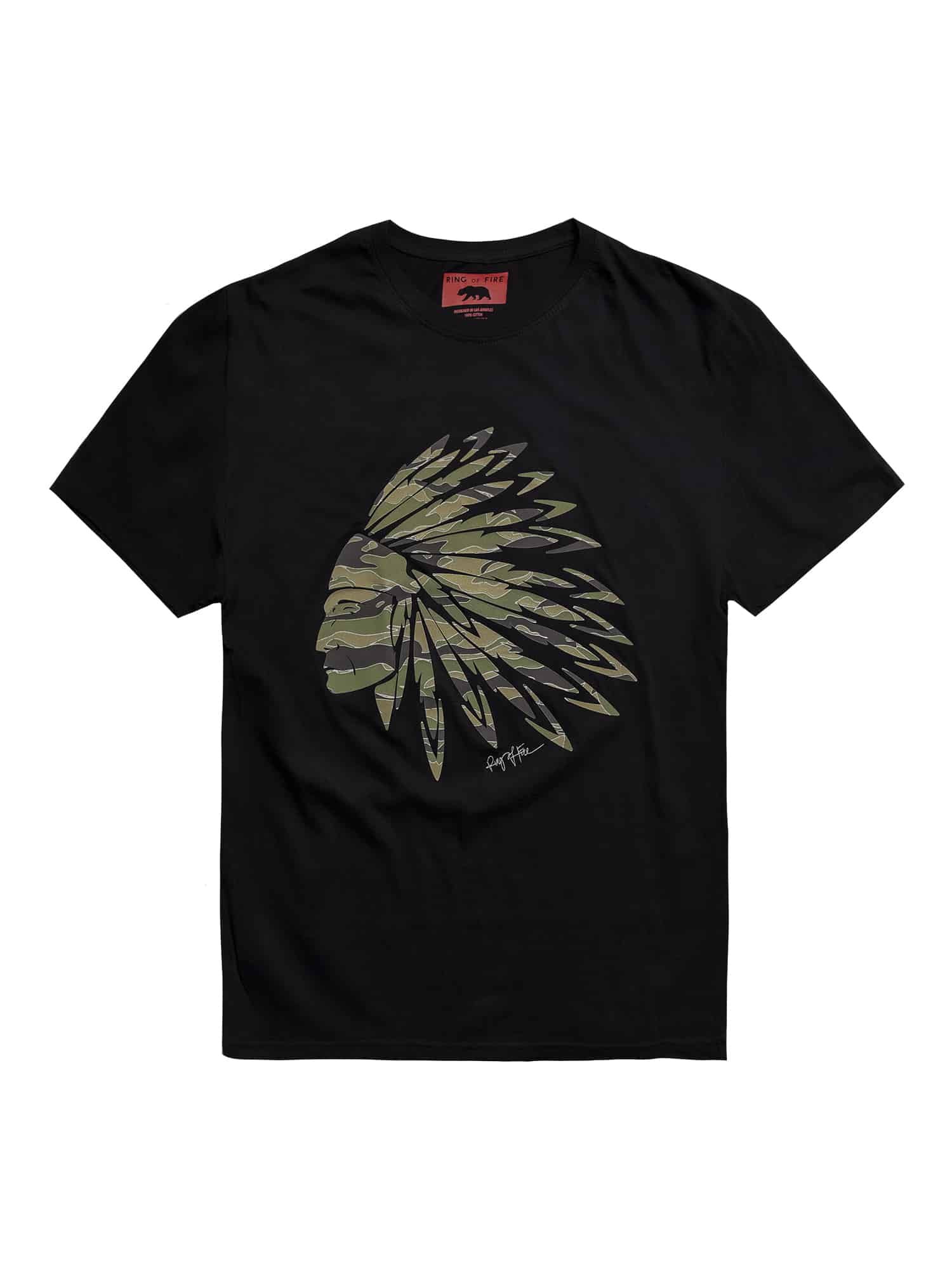 MEN'S CHIEF CAMO GRAPHIC TEE - Walmart.com