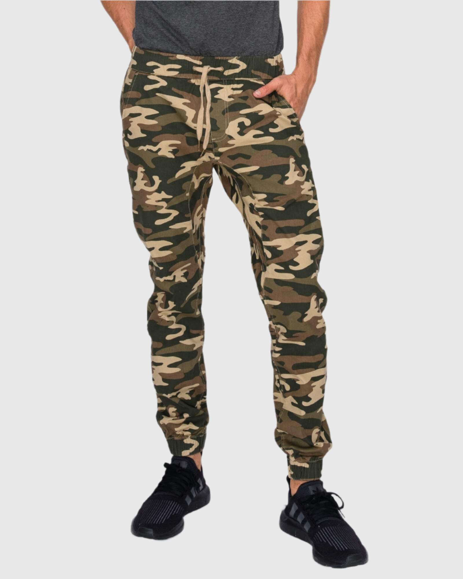 MEN'S CLAYTON TWILL STRETCH JOGGERS - Walmart.com