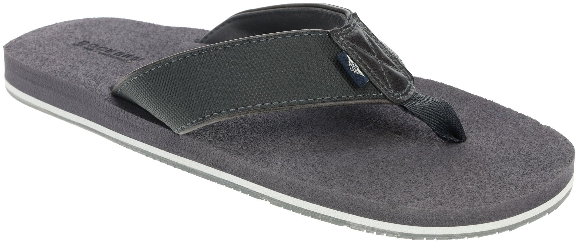 MEN'S DOCKERS COMFORT CUSH FLIP PU THONG SANDAL WITH TPR CEMENTED ...