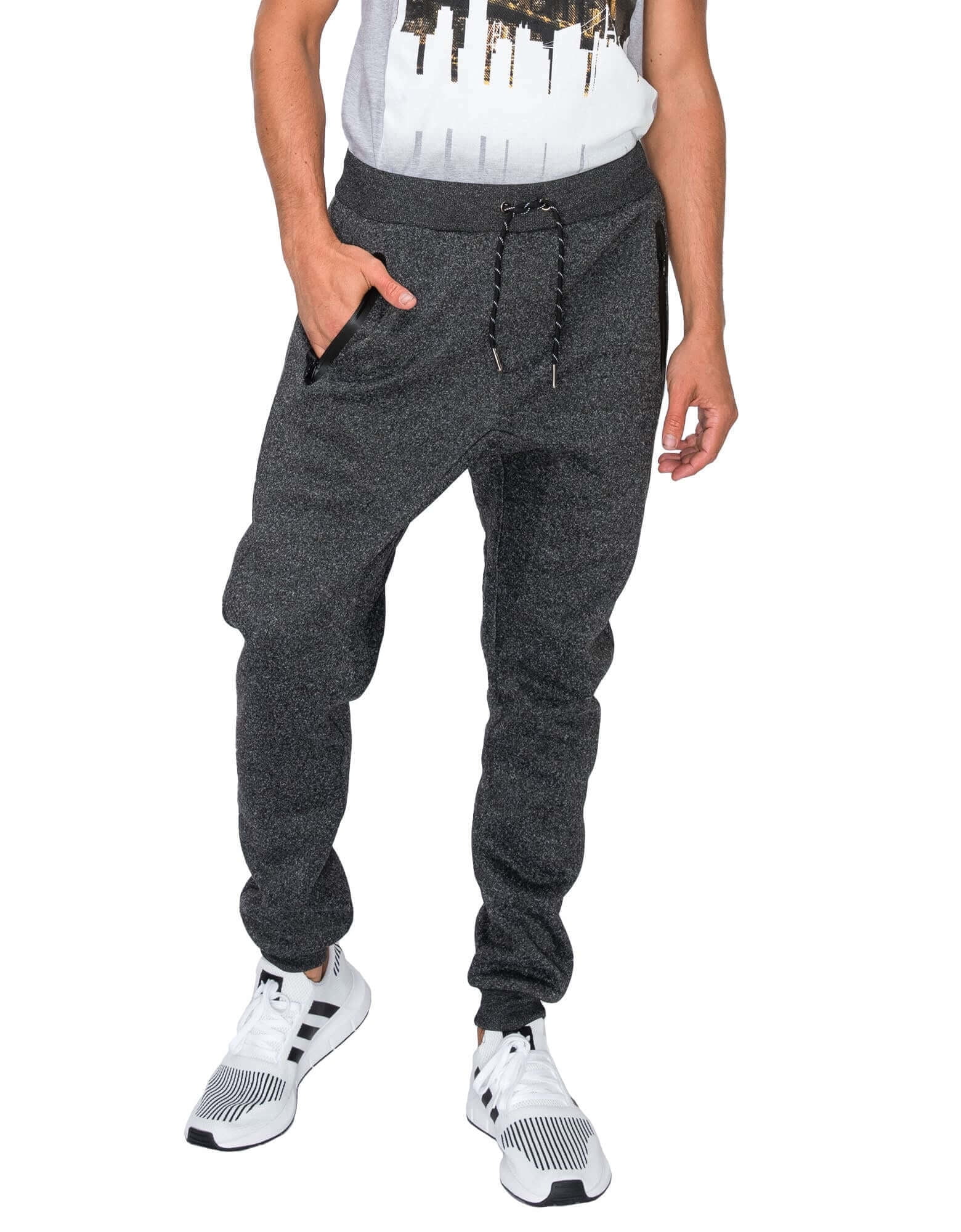 MEN'S DOVER QUILTED ZIP JOGGERS - Walmart.com