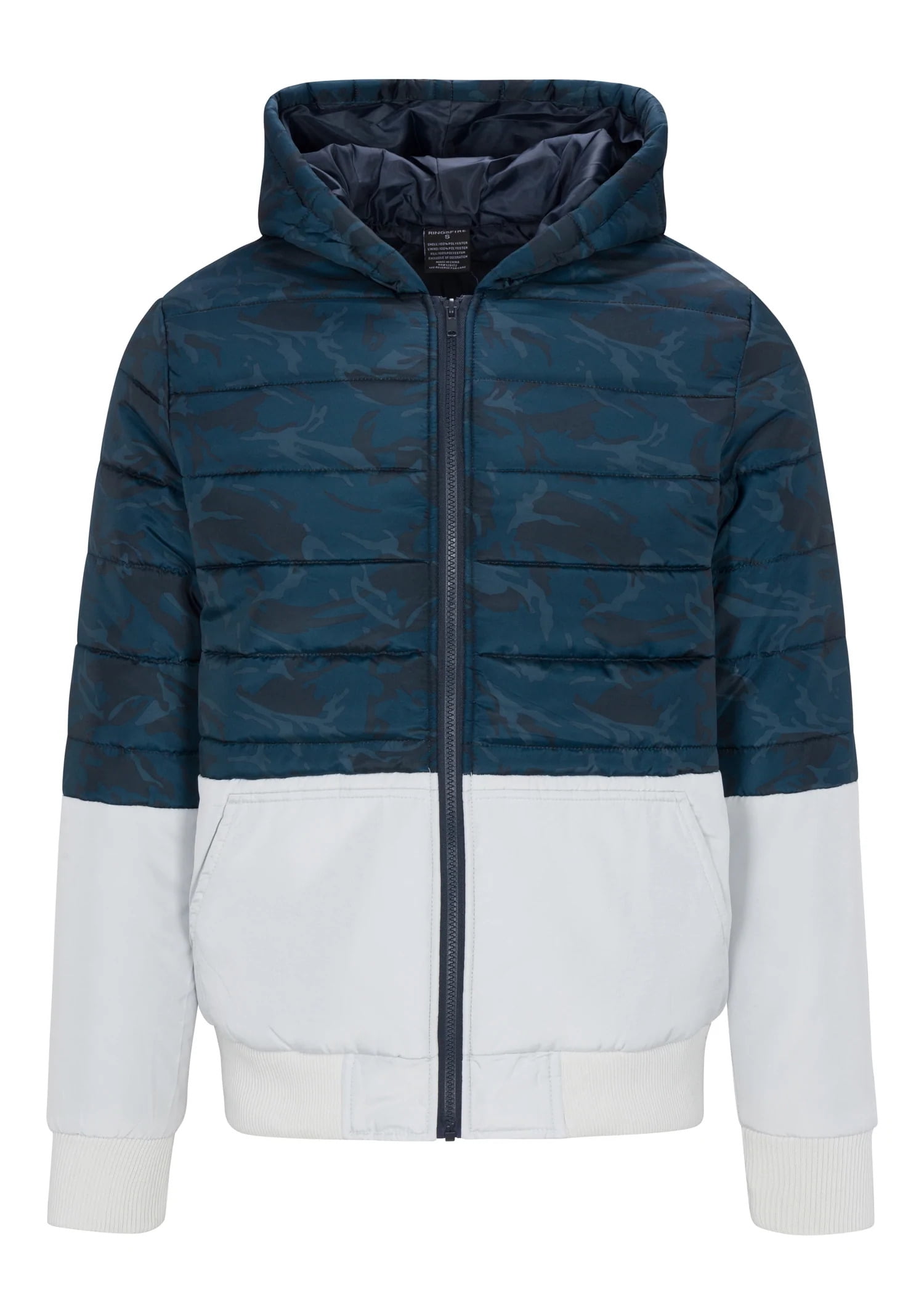 MEN'S LABAN COLORBLOCK PUFFER JACKET - Walmart.com