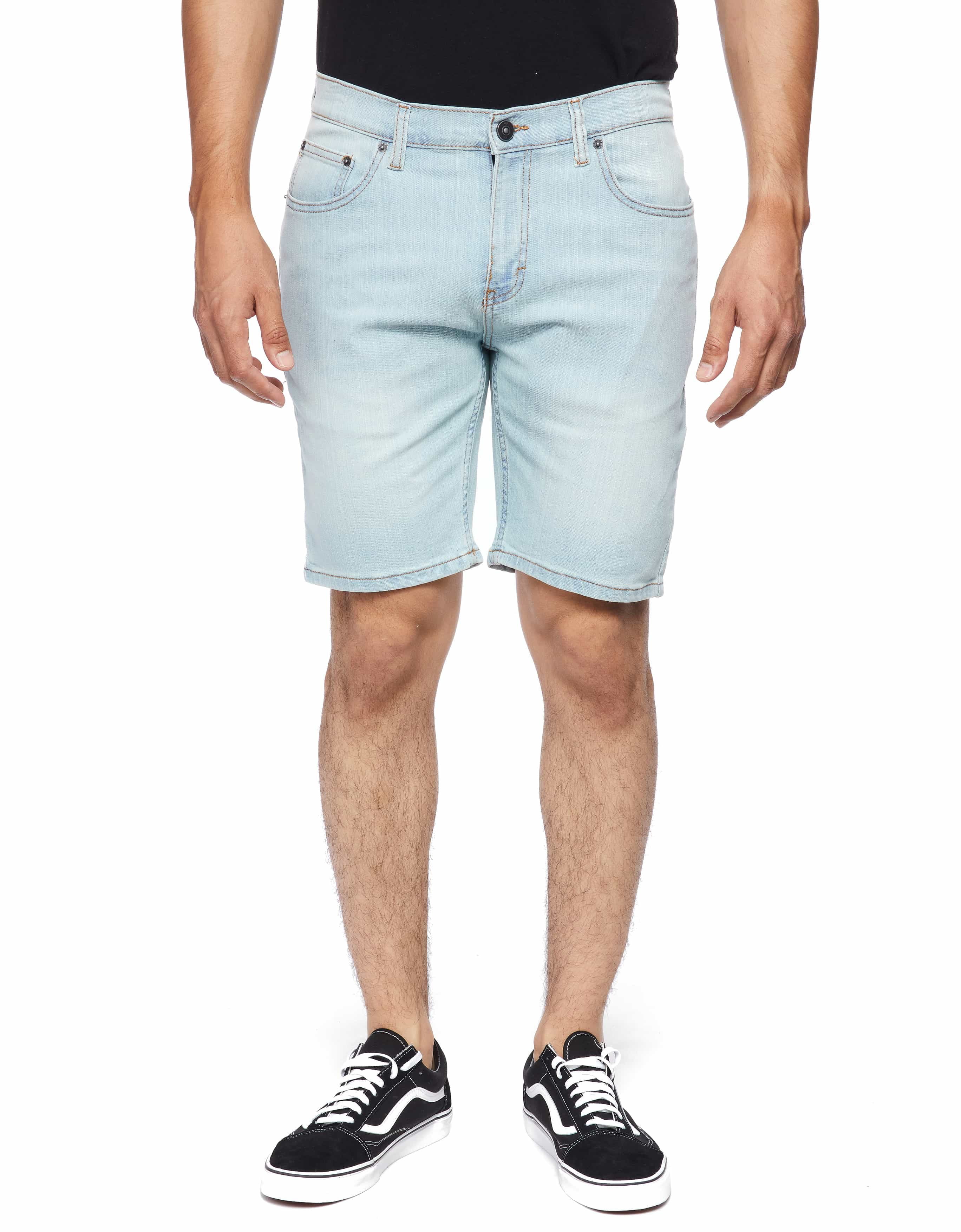 MEN'S SLICK DENIM SHORTS - Walmart.com