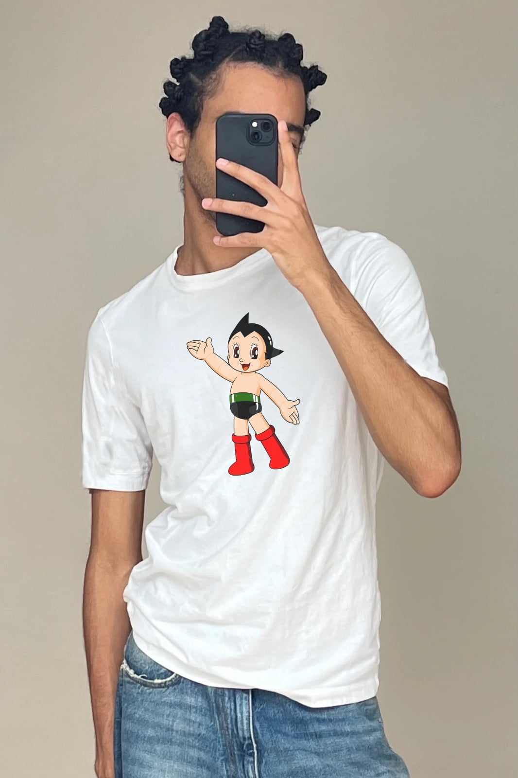 MEN WOMEN TEE TSHIRT SUBLIMATION ASTRO BOY RETRO 80,S TV MOVIE GIFT FAN ...