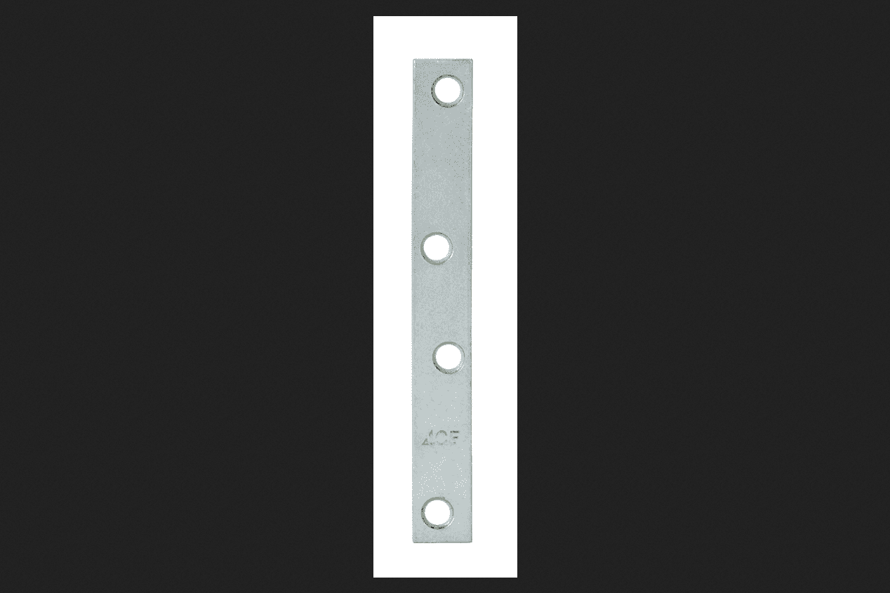 Ace 5 in. H X 0.625 in. W X .117 in. L Galvanized Steel Mending Brace ...