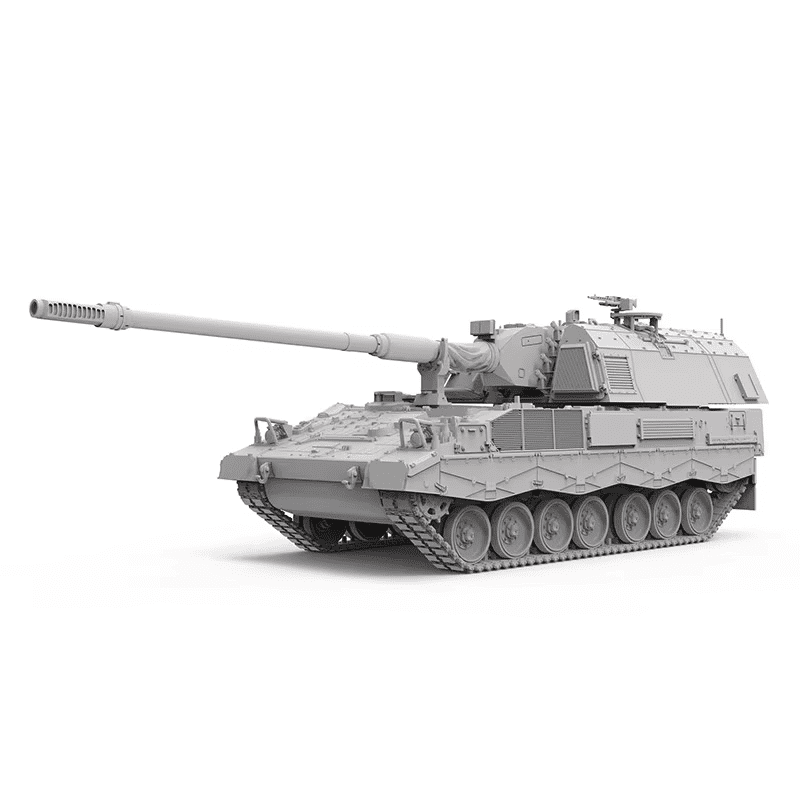 MENG 1/72 German Panzerhaubitze 2000 Self-propelled Howitzer Assemble ...