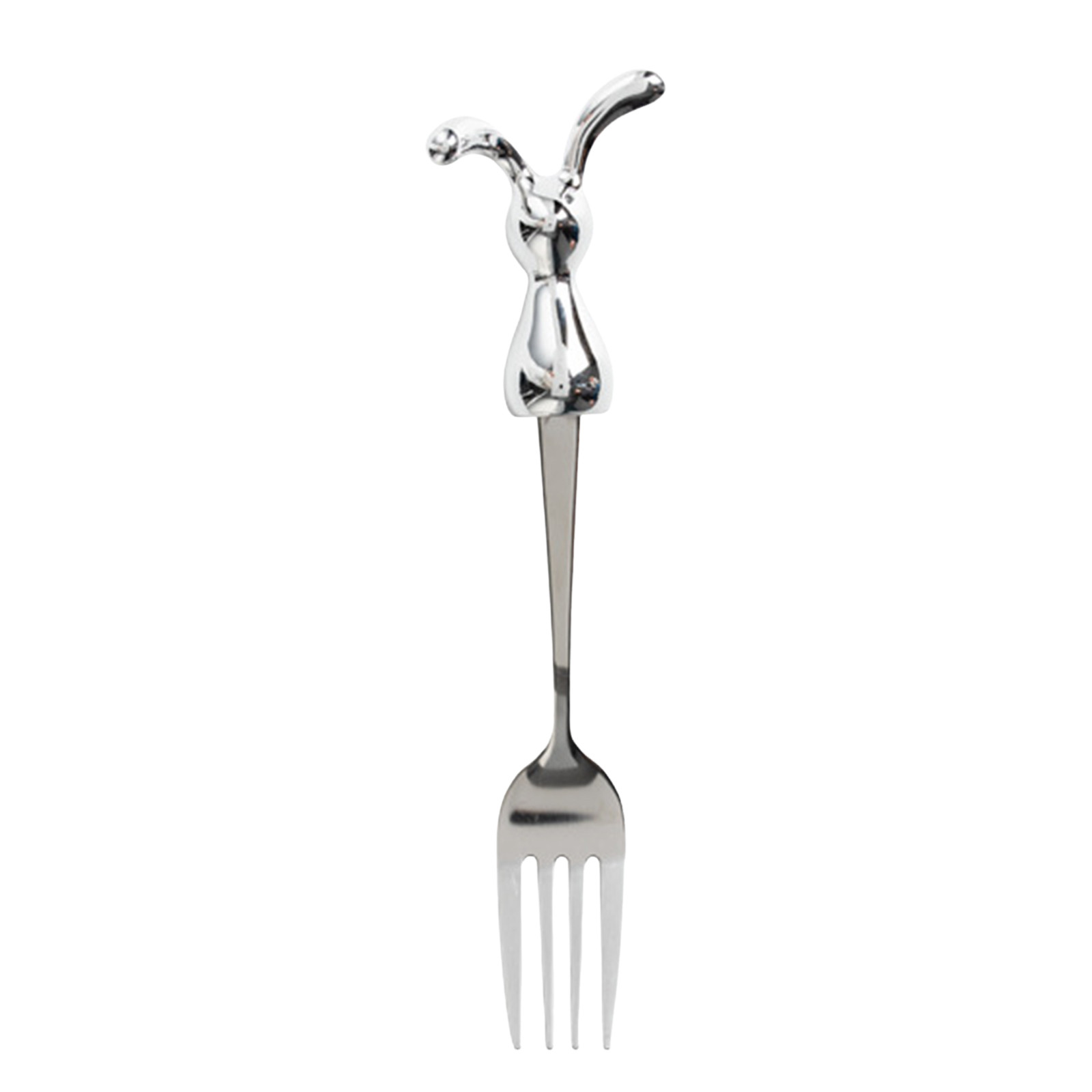 MENGYKE Bunny Silverware Set For Stainless Steel Fork And Spoon With ...