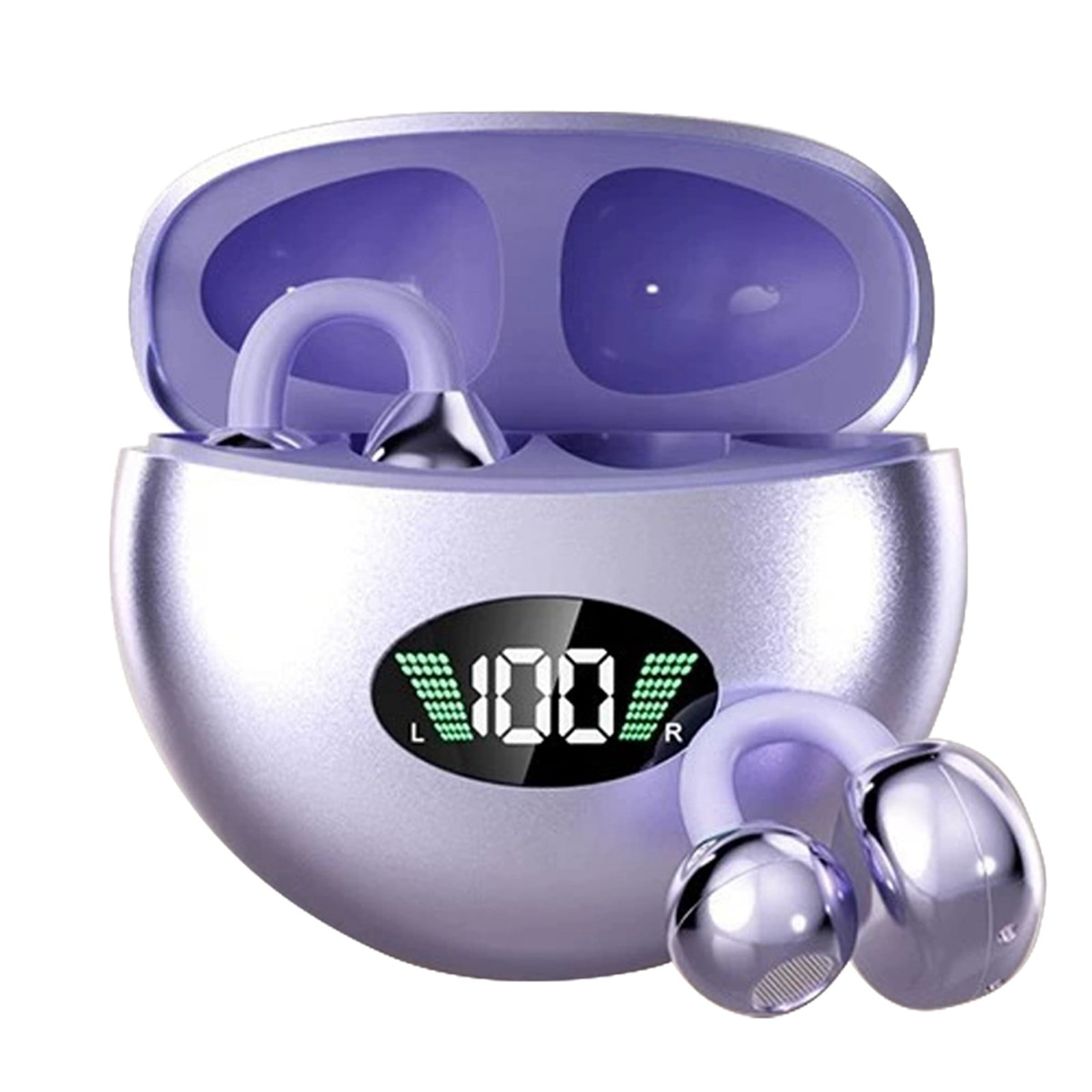 MENGYKE Wireless Headset Open Binaural True Wireless Earclip Stereo ...