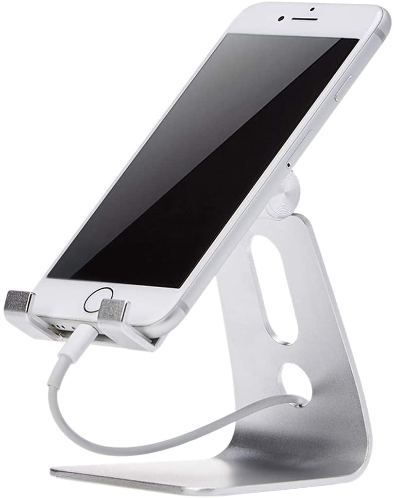 MENKEY Adjustable Aluminum Cell Phone Desk Stand for iPhone and Android ...