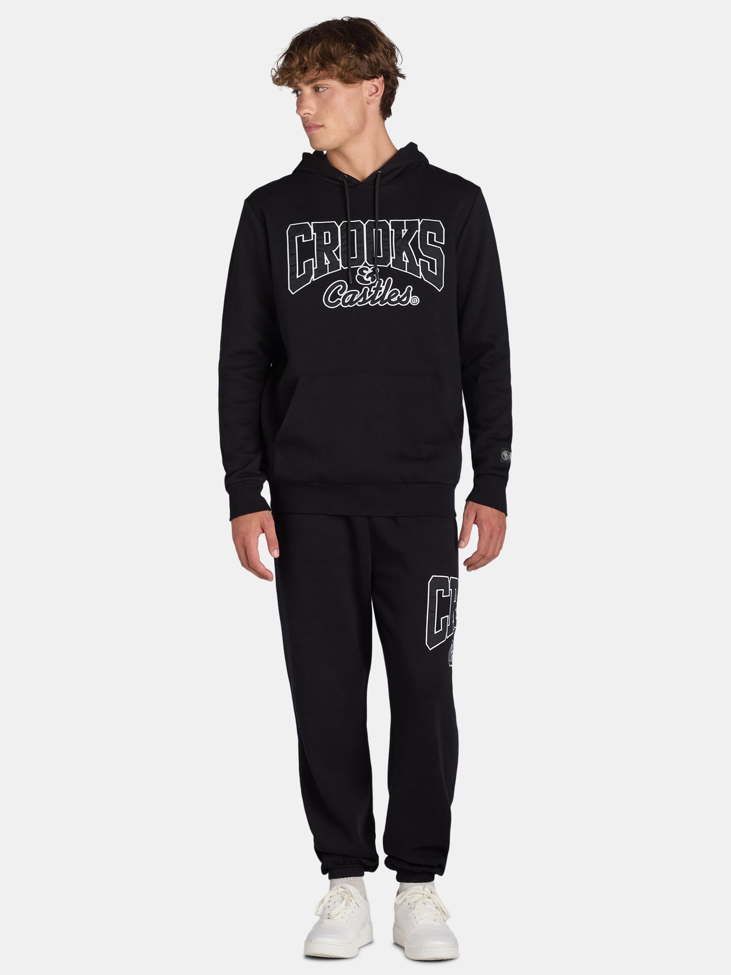 Crooks & Castles Men's Graphic Hoodie Sweatshirt with Long Sleeves ...