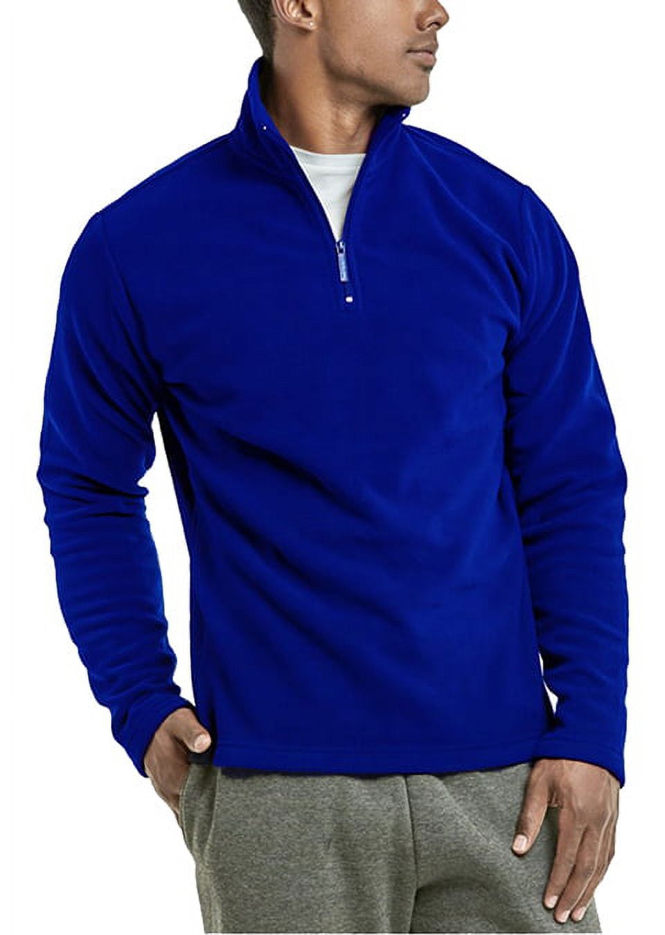 MENS POLAR FLEECE QUARTER JACKET - Walmart.com