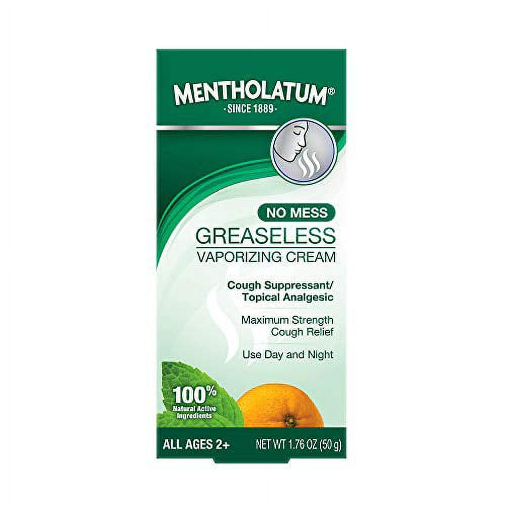 MENTHOLATUM Greaseless Vaporizing Cream HSA/FSA Eligible - Walmart.com