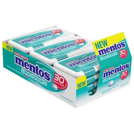 MENTOS CLEAN BREATH MINT WINTERGREEN 12/.74oz - Walmart.com