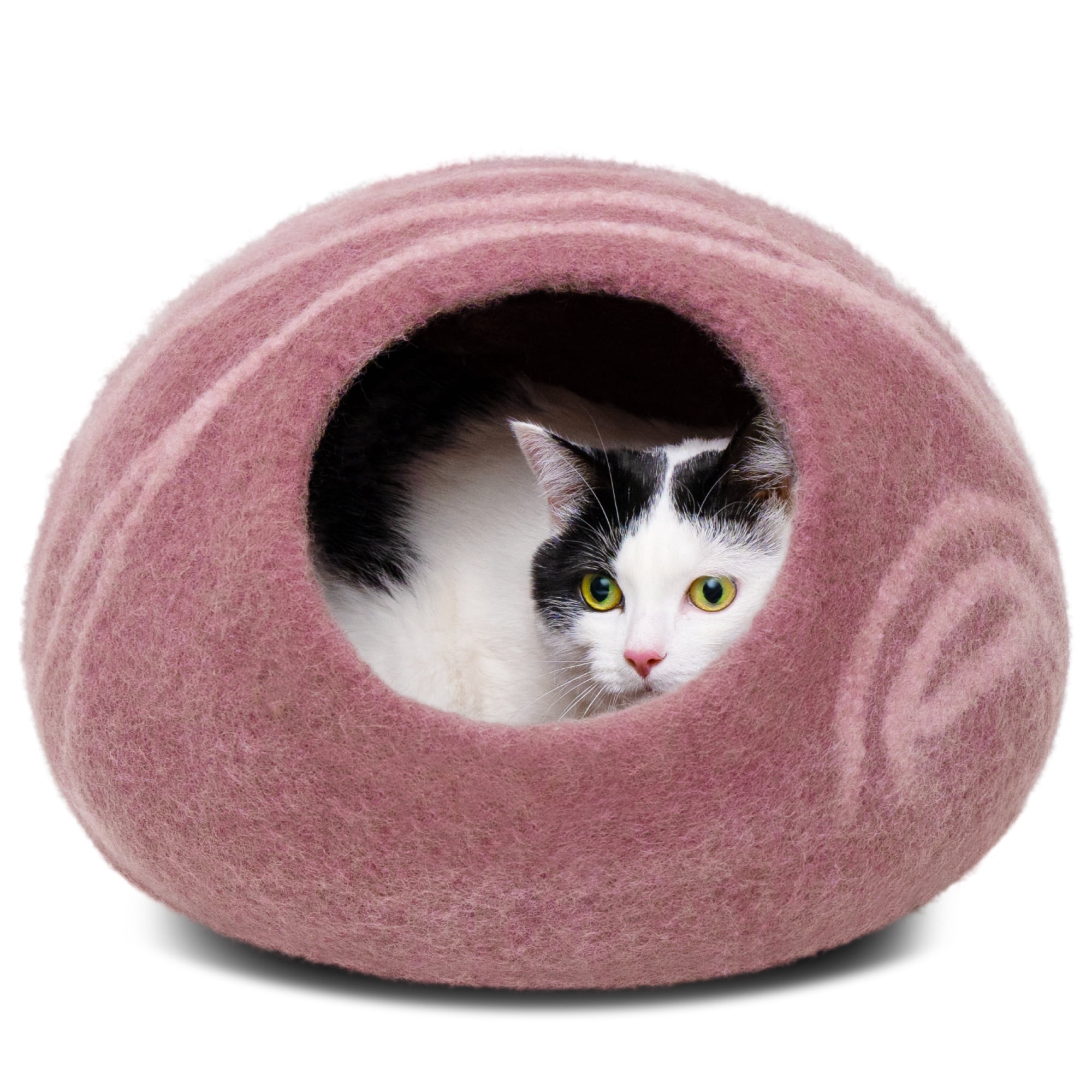 Meowfia Cat Bed for Large Cats - Rose Gold - Walmart.com