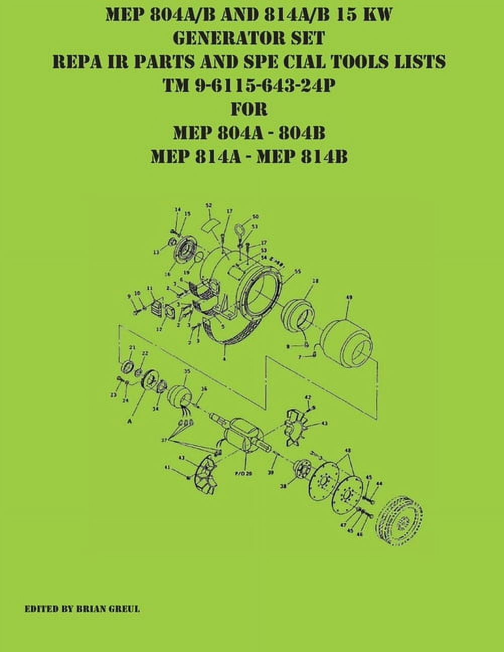 MEP 804A/B and 814A/B 15 KW Generator Set Repair Parts and Special ...