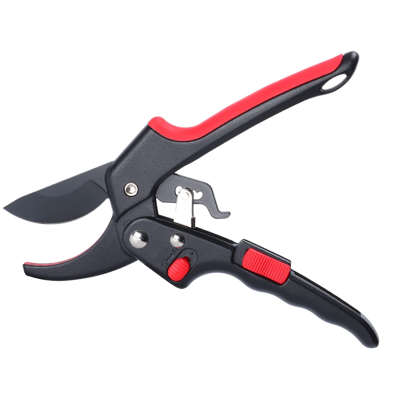 MEPEREZ Germany Pruning Shears, Arthritis Weak Hand Snips, Work 3 Times Easier, 1-Inch Cut ...