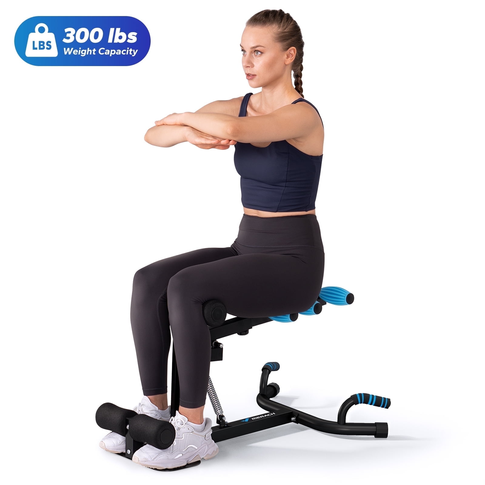 MERACH Adjustable Glutes Trainer & Deep Squat Machine - Core Leg ...