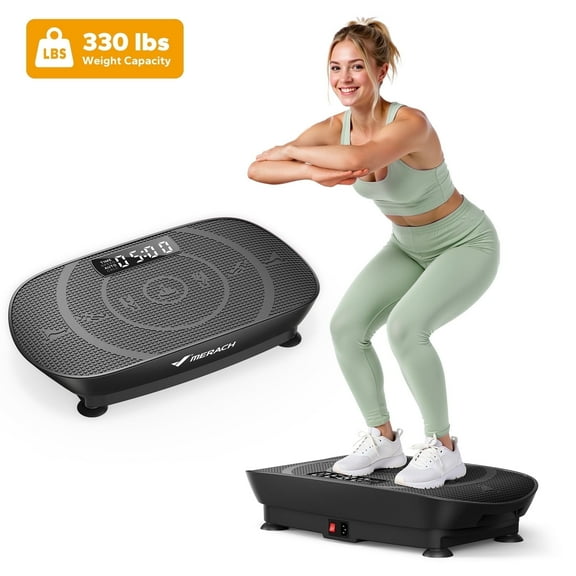 Lifepro HexaPlate Vibration Plate Exercise Machine with Magnetic ...