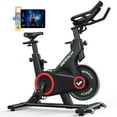 MERACH Pro Spin Workout Stationary Bike S09 with 16-Level Auto Magnetic ...