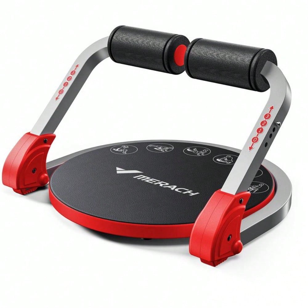 MERACH Sit-Up Exercise Equipment, Ab Crunch Machine Roll-Up Machine ...