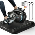 MERACH S04 Indoor Silent Under Desk Bike Peddler with Free App, Non ...