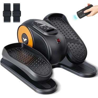 Elliptical Machine, Under Desk Elliptical with Remote Control, Quiet ...