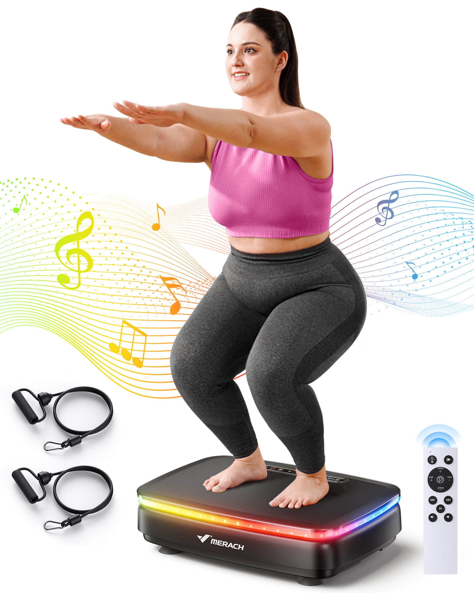 Customer reviews for MERACH Vibrating Muscle Toner - Bluetooth, LED ...