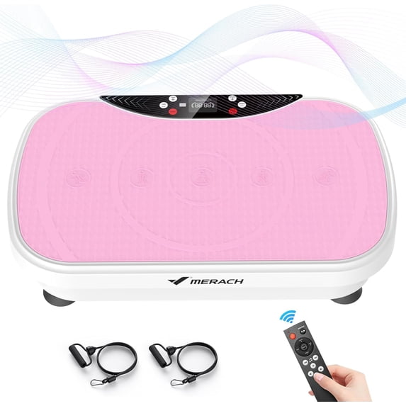 MERACH Vibration Plate Exercise Machine, Vibration Plate for Lymphatic ...