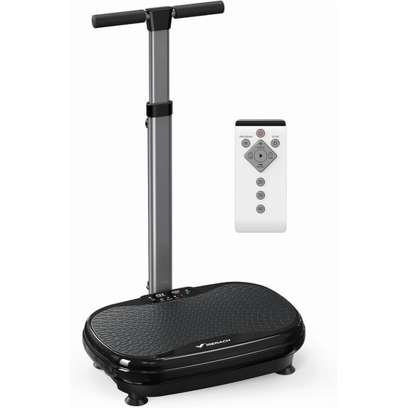 MERACH Vibration Plate Exercise Machine, Vibration Plate for Lymphatic Drainage Weight Loss ...