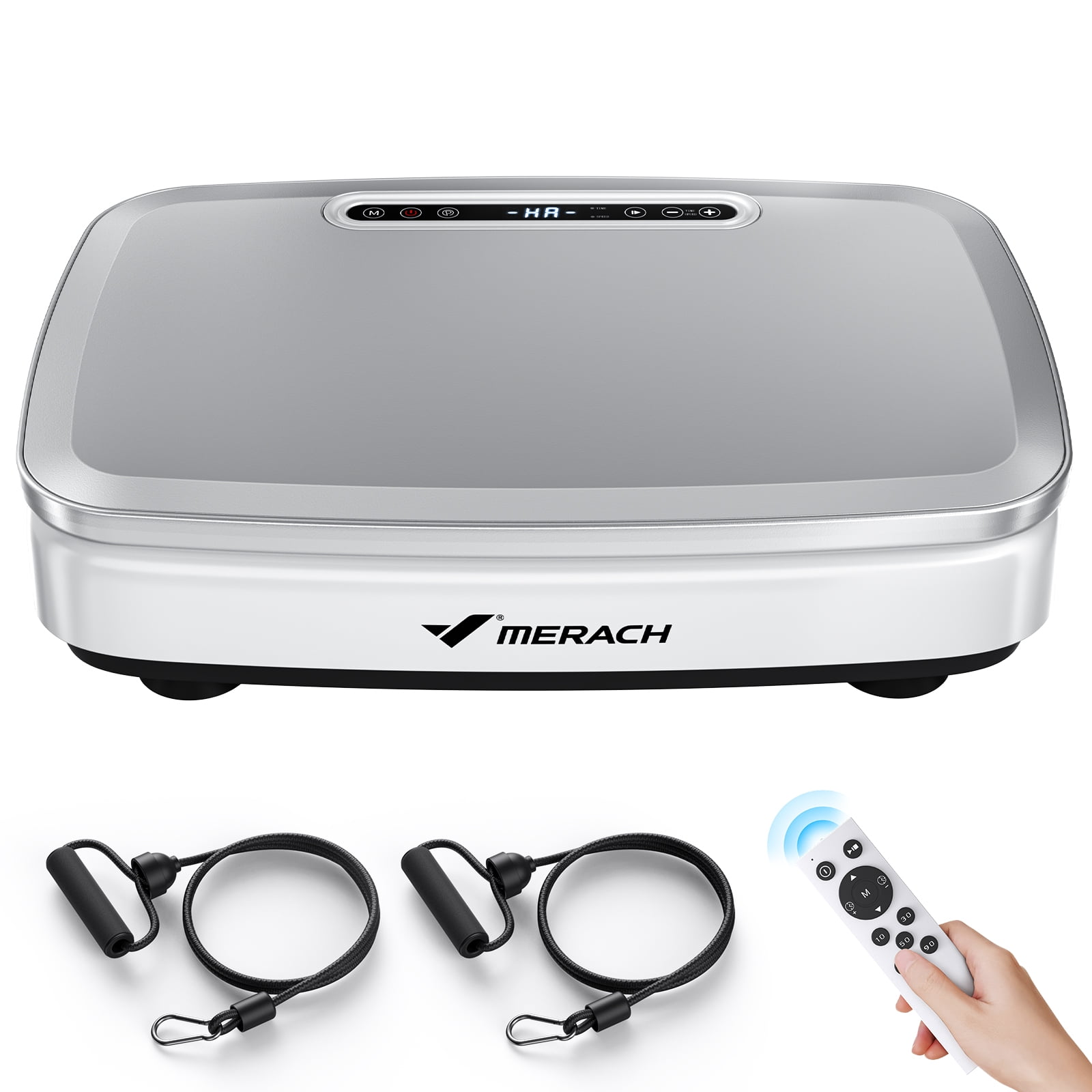 MERACH Vibration Plate Exercise Machine Weight Loss Workout Equipment ...