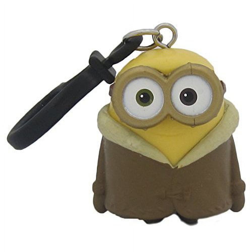MERCHANDISE MK5212 MINION FIGURAL CLIP-ON KEY CHAIN BORED SILLY ...