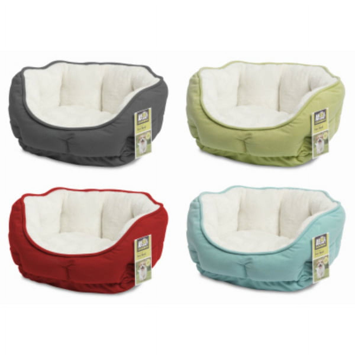 MERCHSOURCE LLC 2301169 Small Plush Pet Bed - Walmart.com