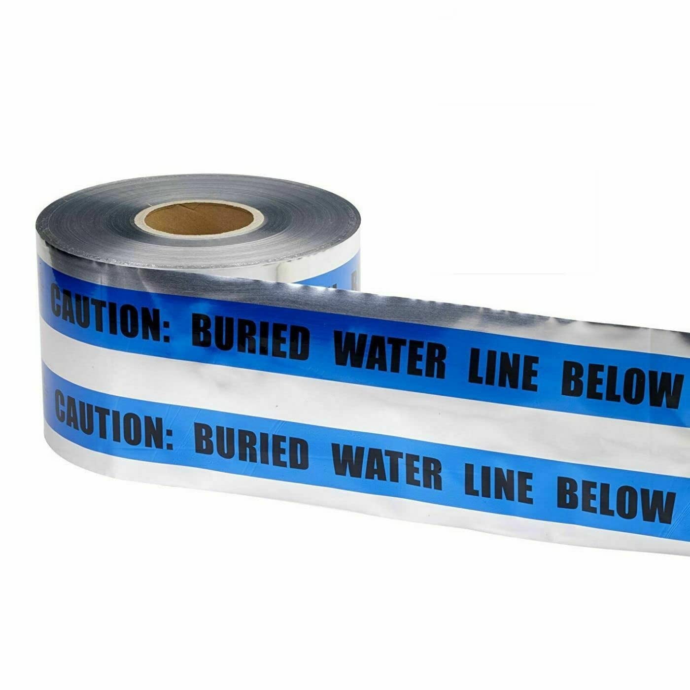 MERCO M225 Detectable Underground Tape Water LINE 6in x 1000ft - 1 Roll ...