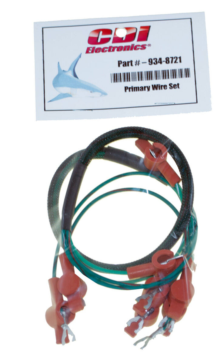 MERCURY MARINER 100 -125 HP 4 CYLINDER IGNITION SWITCH BOX TO COIL WIRE ...