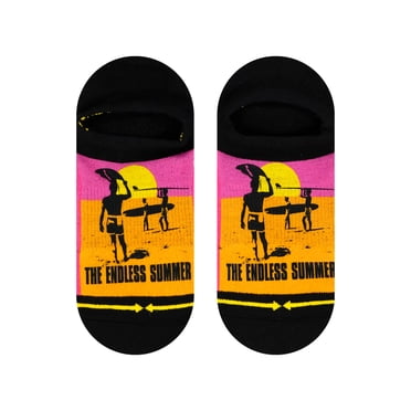 No Time To Waste No Show Socks With Art By Jimbo Phillips - Walmart.com