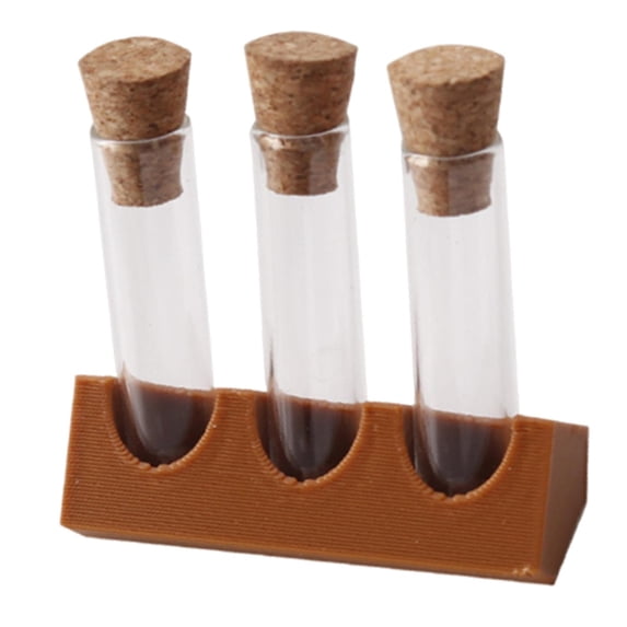 MERIGLARE 1:12 Miniature Test Tubes Rack Pretend Play Toy Furniture ...