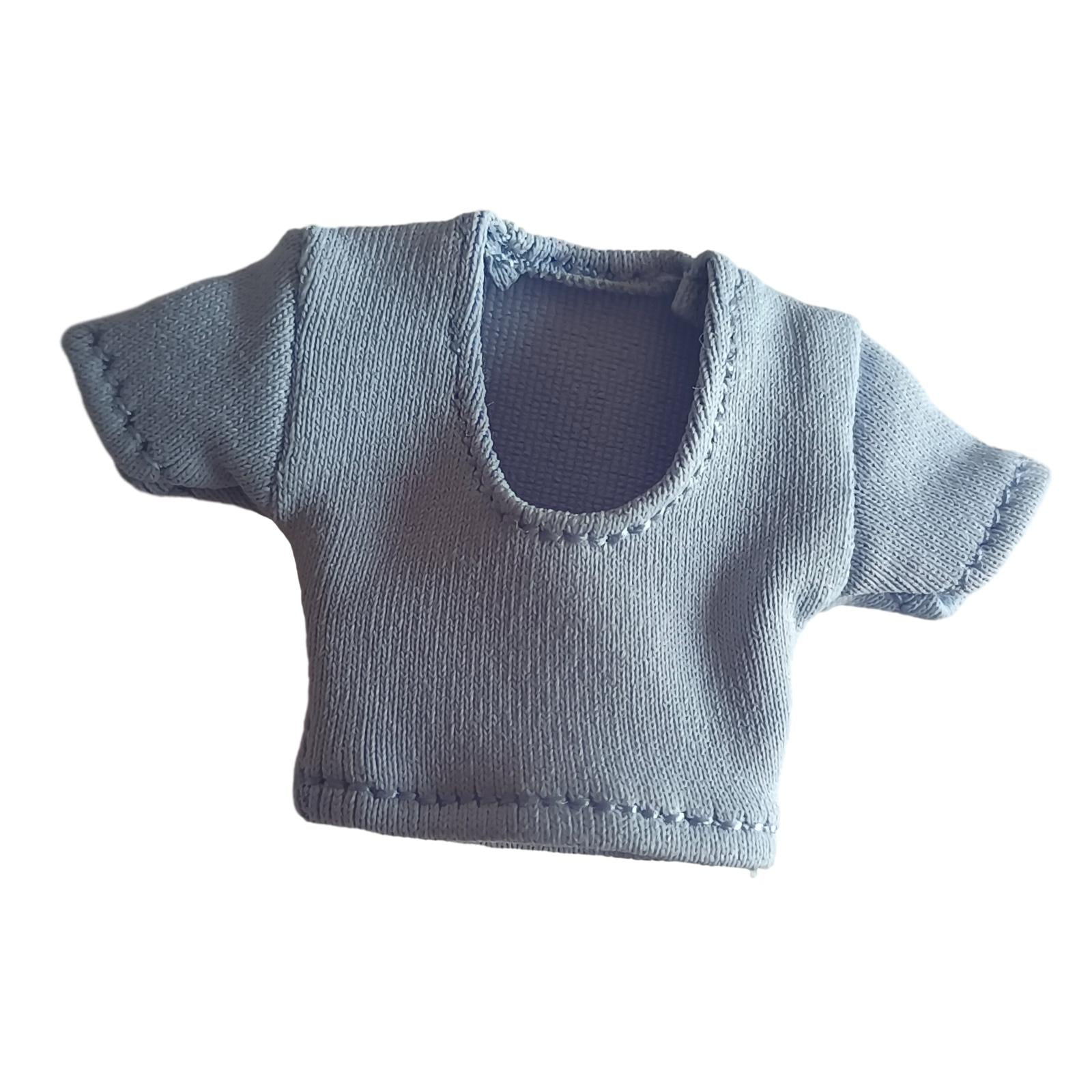 MERIGLARE 1/12 Scale Action Figures Shirt Doll Clothing Miniature Soft ...