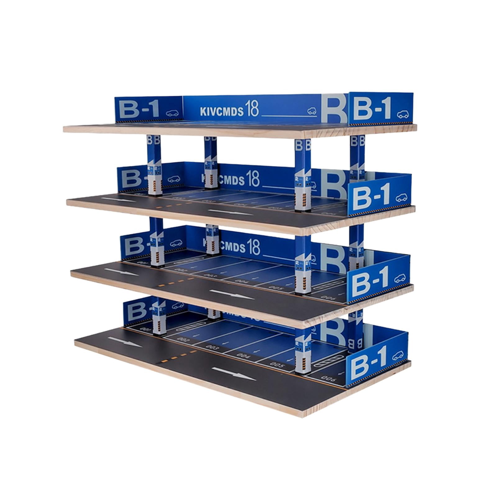 MERIGLARE 1/32 Diecast Model Car Display Case Diorama Garage Desktop ...