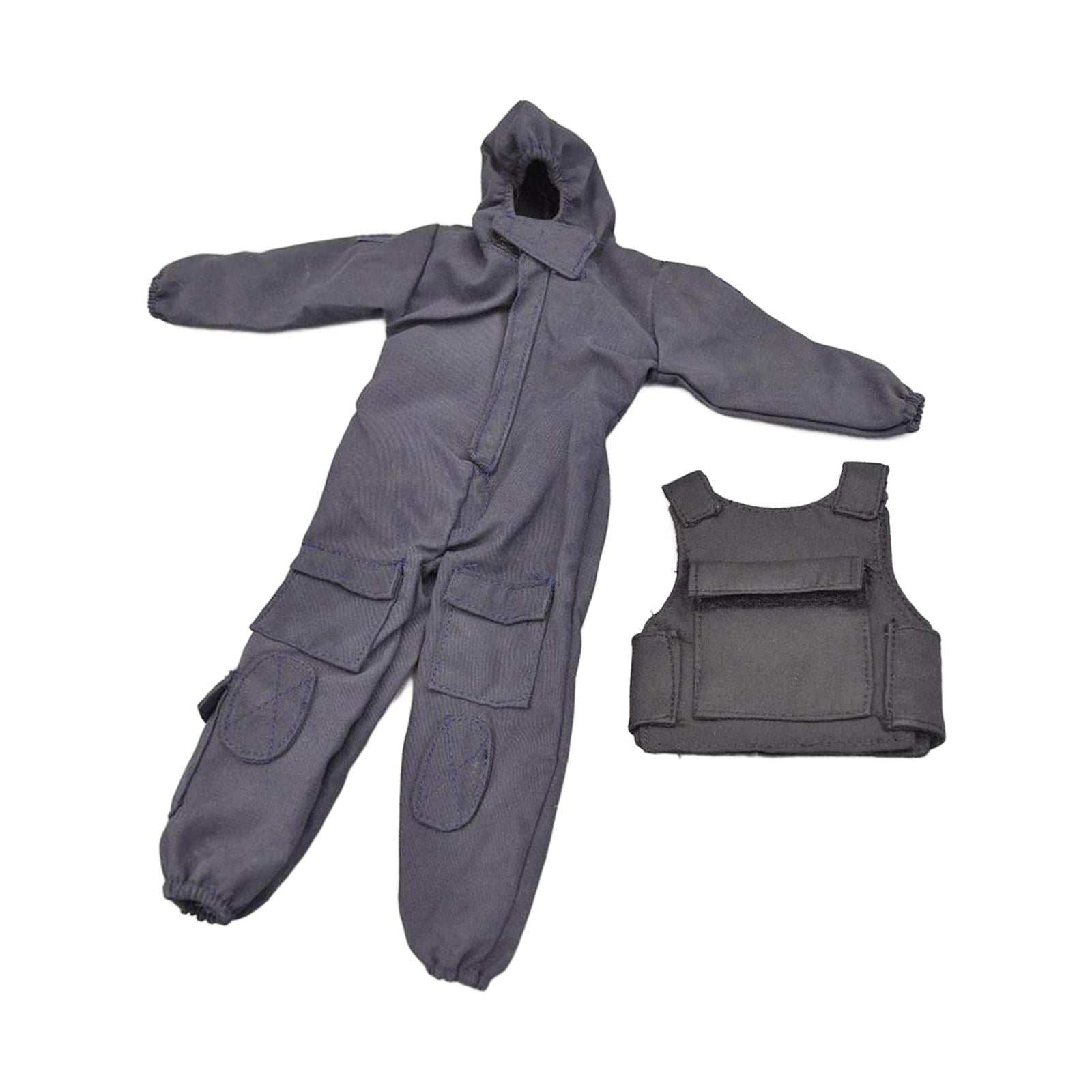 MERIGLARE 1/6 Action Figures US Soldier Uniform 12" Soldier Jumpsuit ...