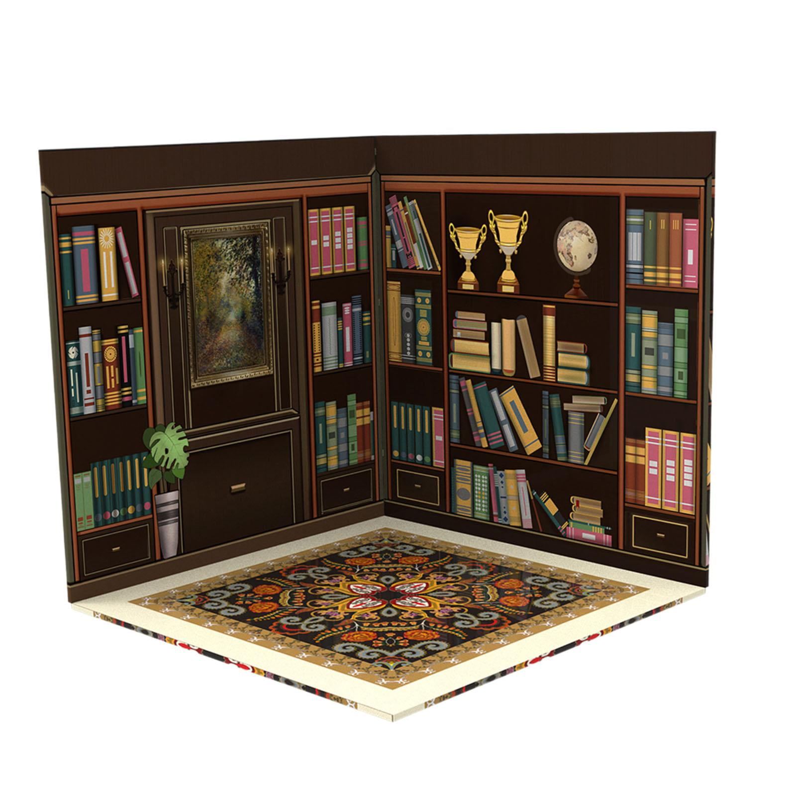 MERIGLARE 1/6 Display Backdrop Storage Collection Organizer Showcase ...