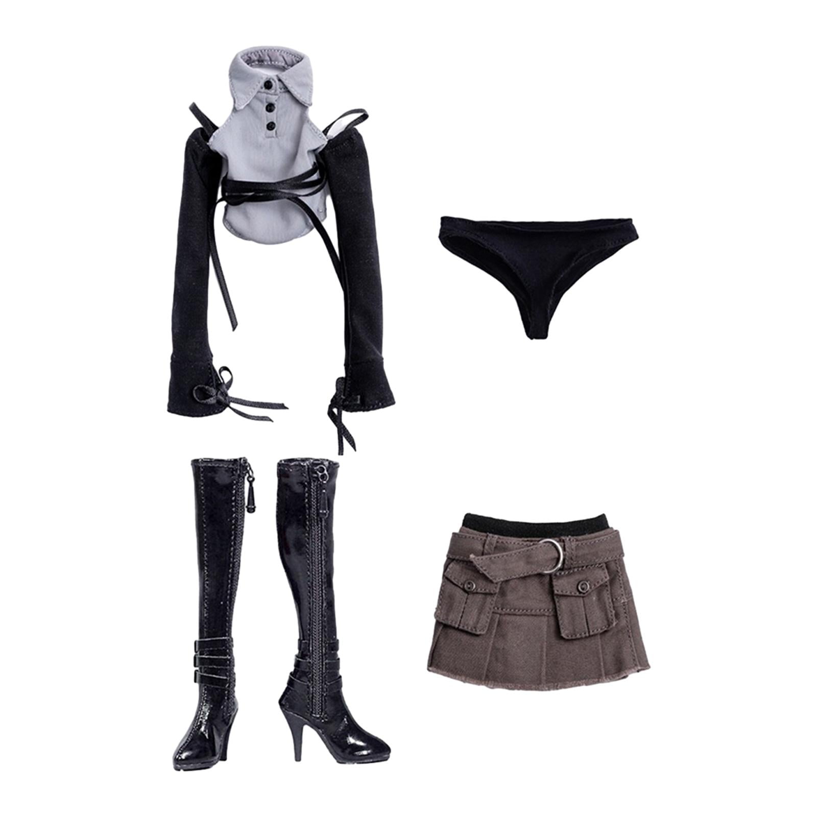 MERIGLARE 1/6 Female Doll Clothes Set Collectible Action Figures ...