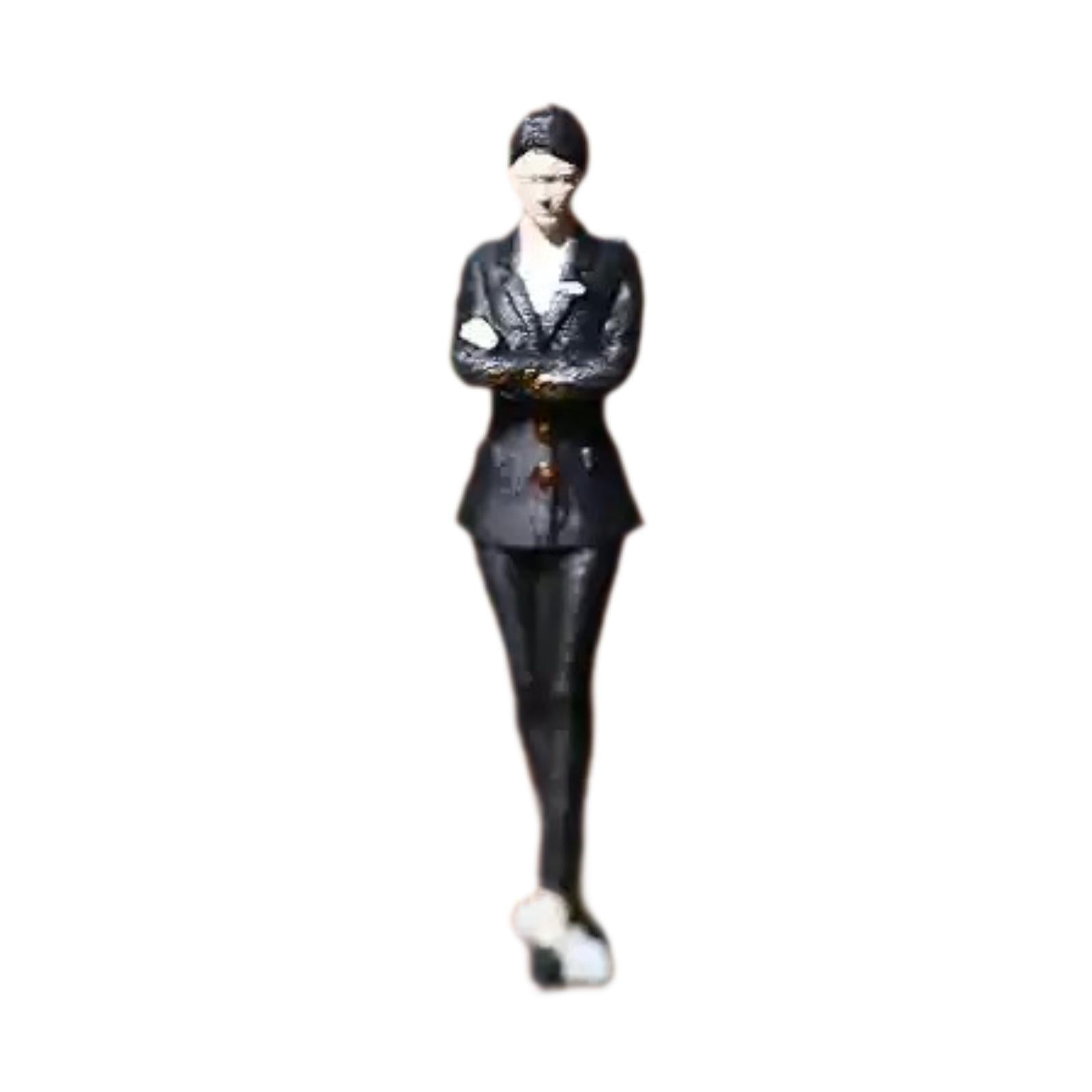 MERIGLARE 1/64 Scale Miniature Figure Diorama Stylish Figure Realistic ...