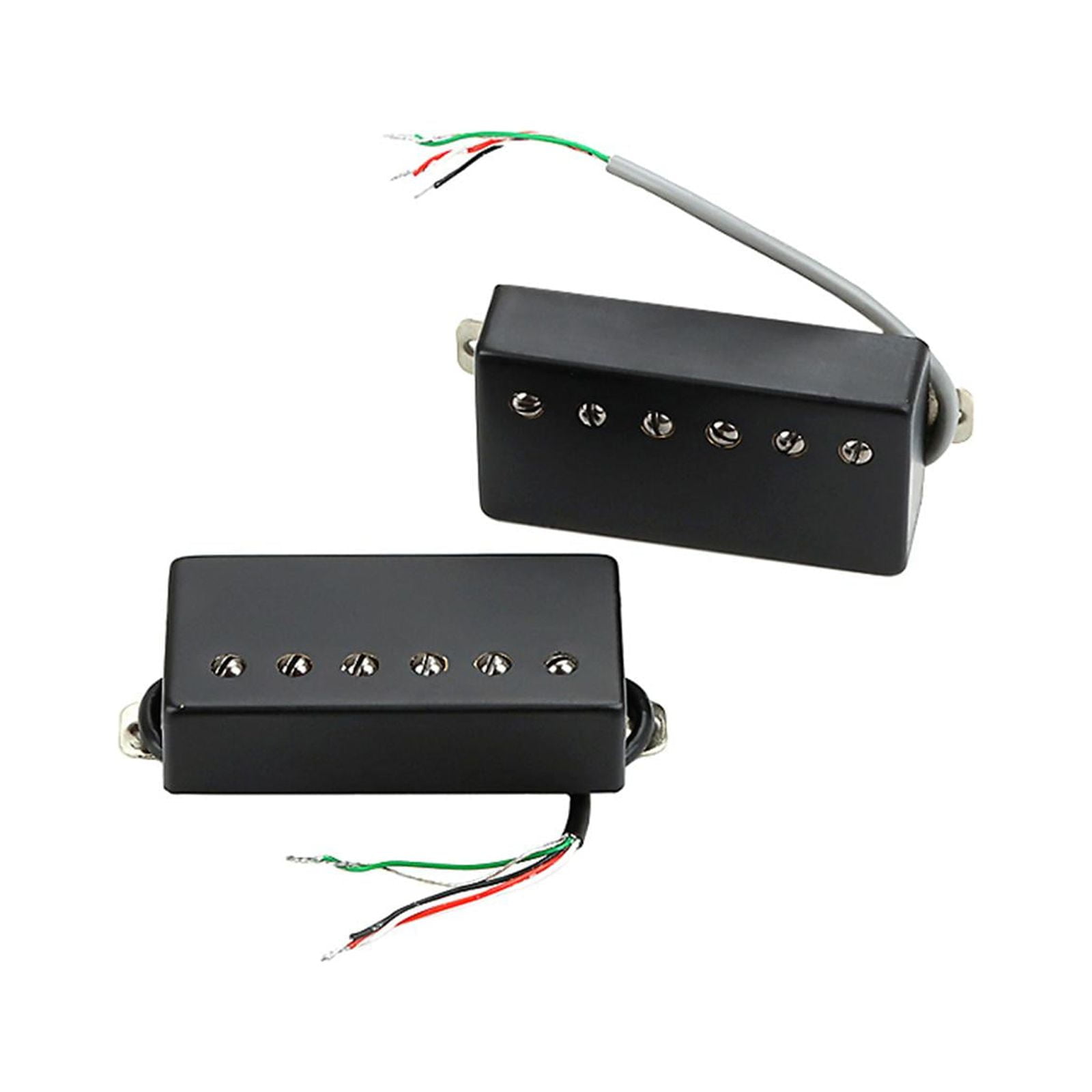 MERIGLARE 2 Pieces Neck Bridge Pickup Double Coil Pickup Accessory LP ...