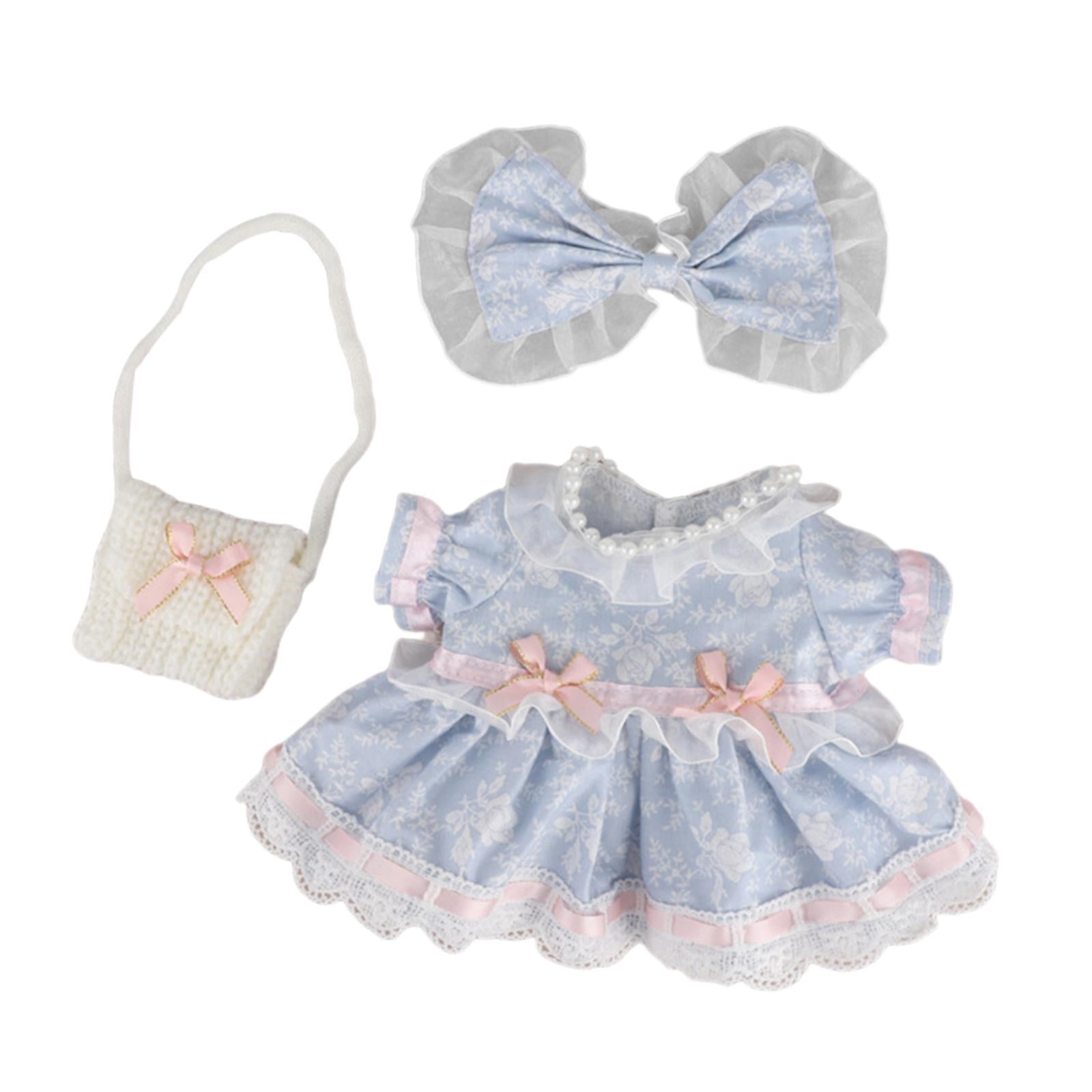 MERIGLARE 3 Pieces Doll Dress Doll Clothes Fashion Flexibility Hands on ...