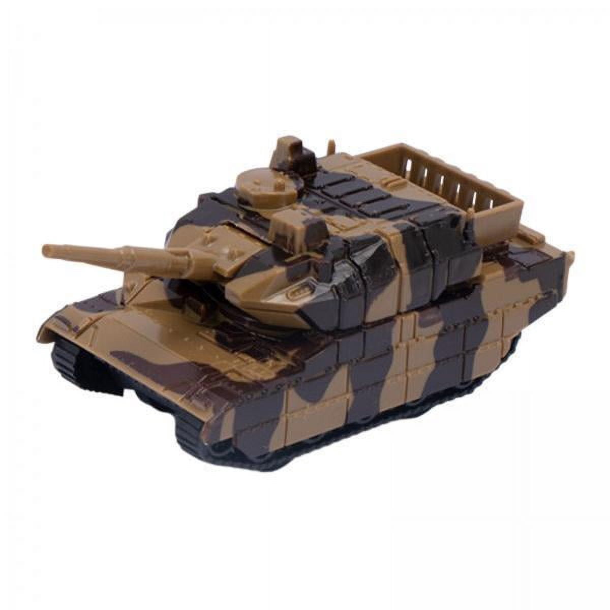 MERIGLARE 4xPull Back Tank Model Toy Realistic Kids Tank for 3-7 Years ...